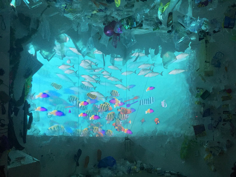 "Evolution of Fish" Digital Graffiti commission: Augmented reality ...